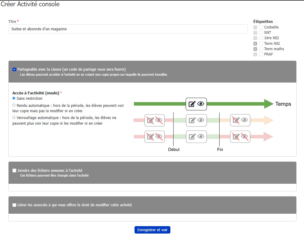 Focus n°7 pour le lycée : Capytale au service de l’apprentissage du langage Python | Mathématiques